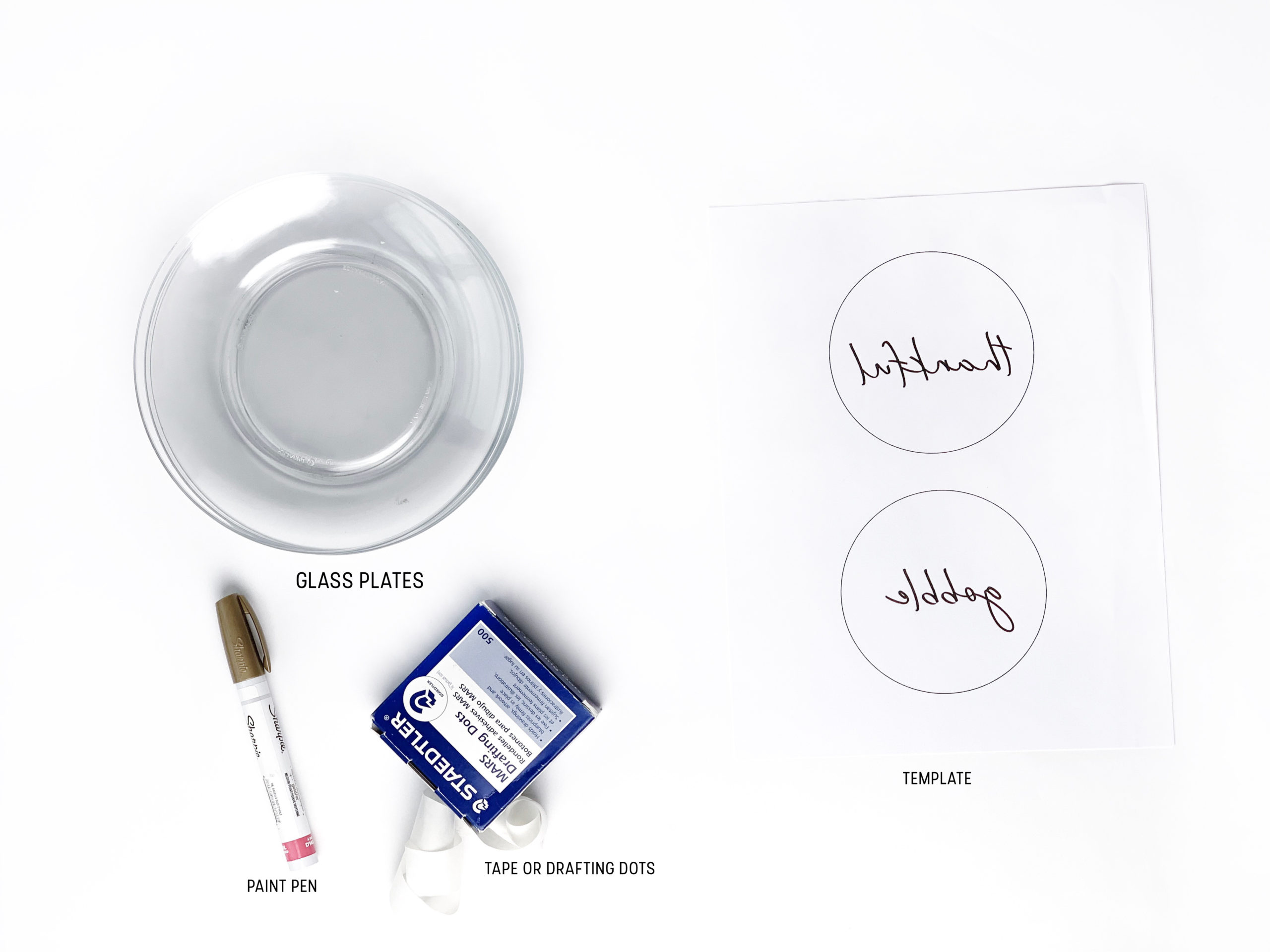 DIY: Thanksgiving Plates - Dwell & Dine